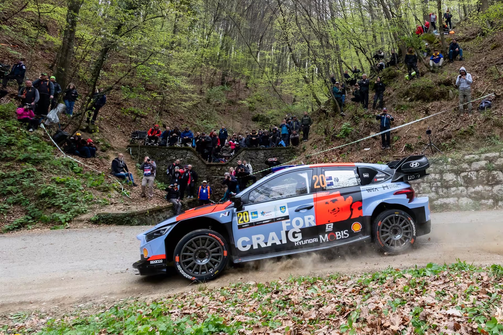 Hayden Paddon in action at Rally Japan this week – Auto Trader NZ