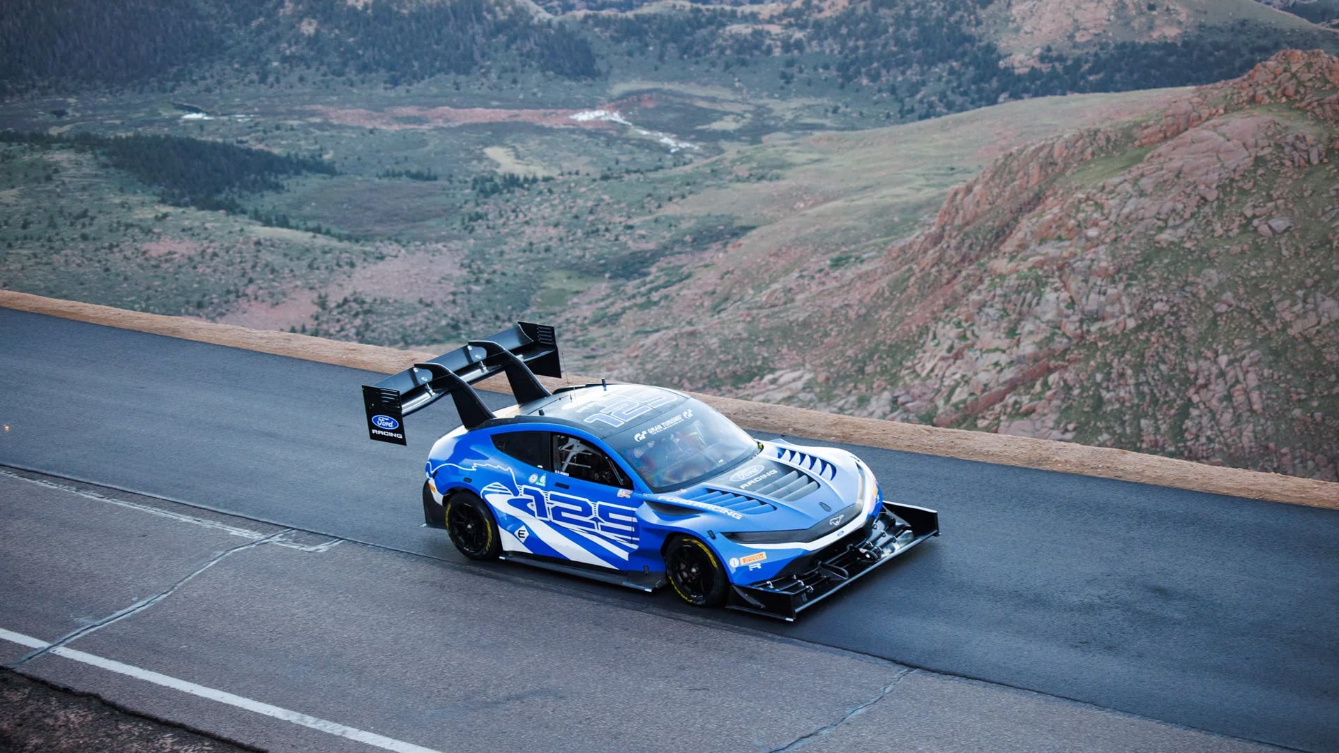 Ford sets third-fastest time ever up Pikes Peak with electric Super ...